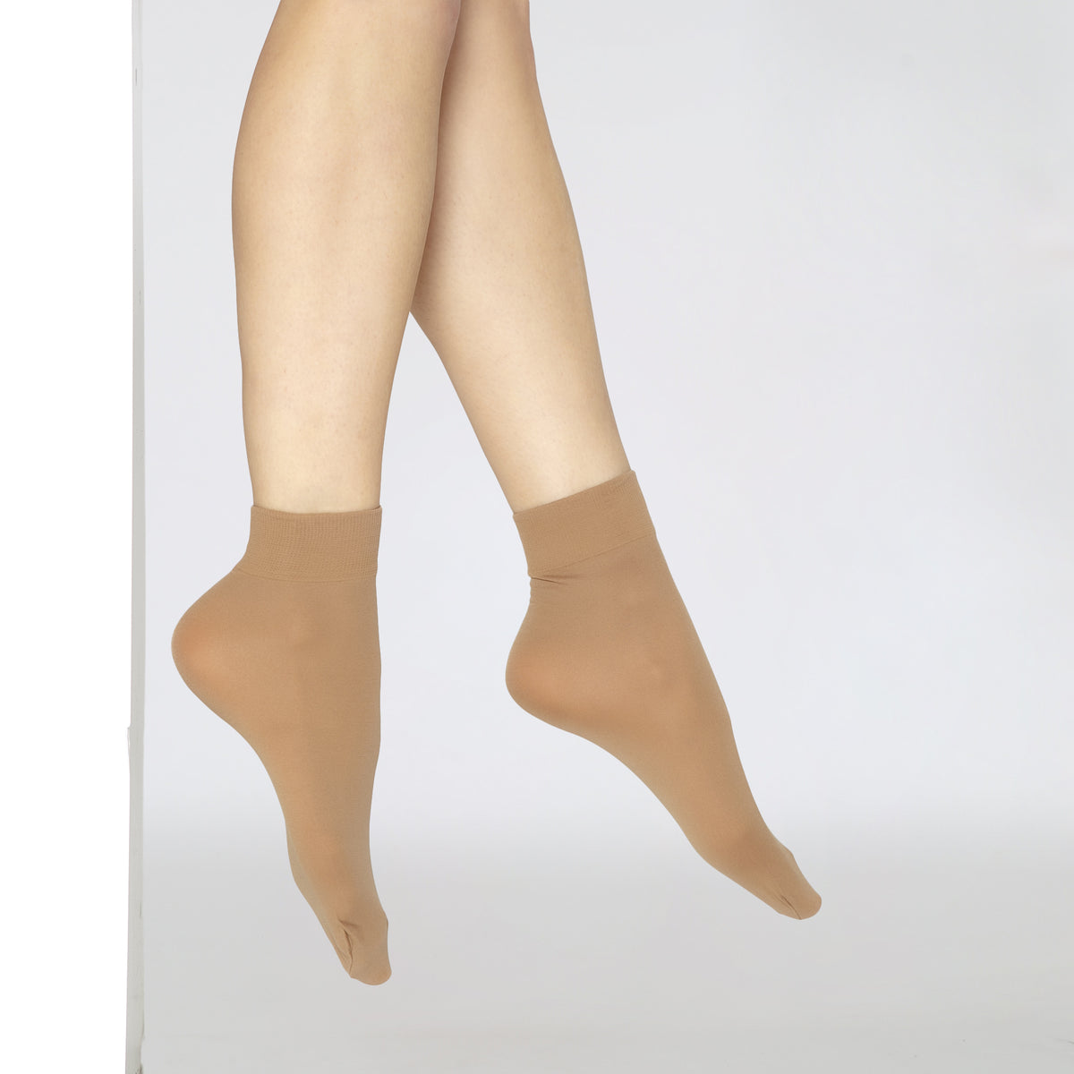 Andrea Bucci Opaque Ankle Highs 50 Denier - 2 Pair Pack – Simply ...